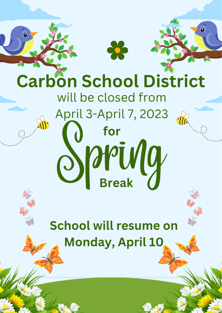 Spring Break | Carbon School District